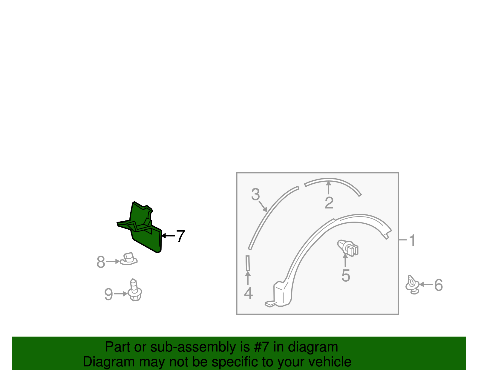 2016-2018 Toyota RAV4 Front Plate 65632-0R060 | Toyota San Diego Parts
