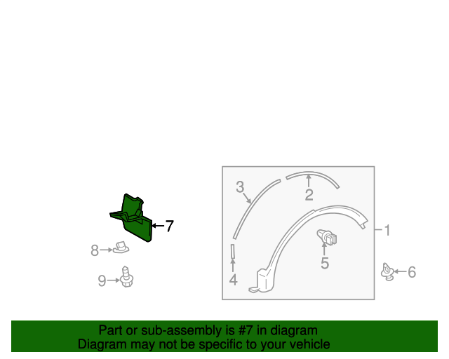 65632-0R030 - Front Plate - 2013-2015 Toyota RAV4 | OEM Genuine Toyota ...