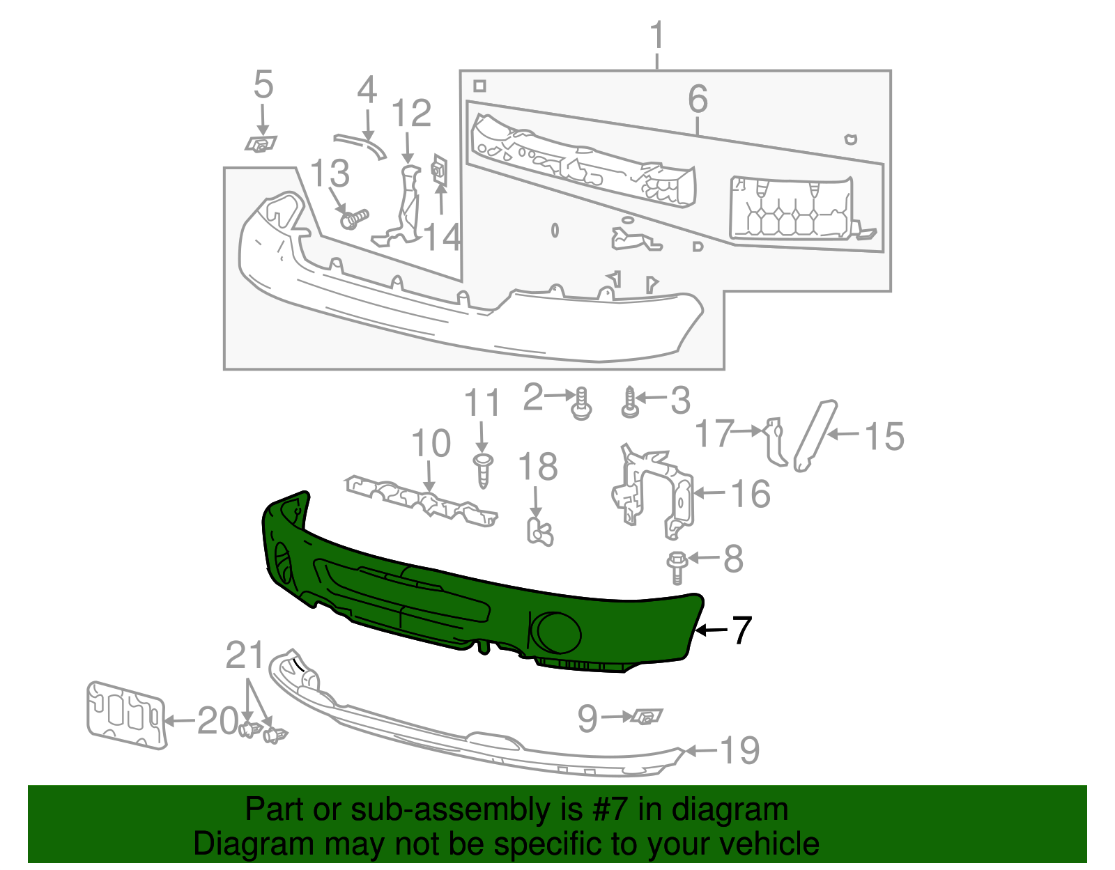 2006-2008 Ford F-150 Bumper 6L3Z-17757-AA | Varsity Ford