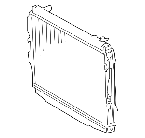 2000-2004 Toyota Tundra Radiator Assembly 16410-AZ057 | Toyota OEM ...