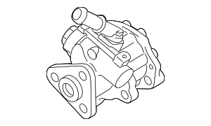 7L8-422-154-J - Power Steering Pump - 2009-2010 Volkswagen Touareg | VW ...