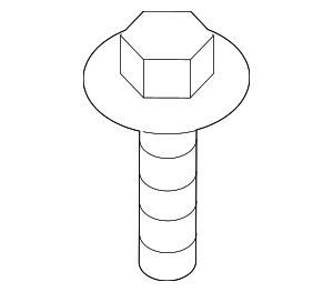 Original End Cover Rear Bolt for 1992-2025 Acura | OEM Part# 90146-SA7 ...