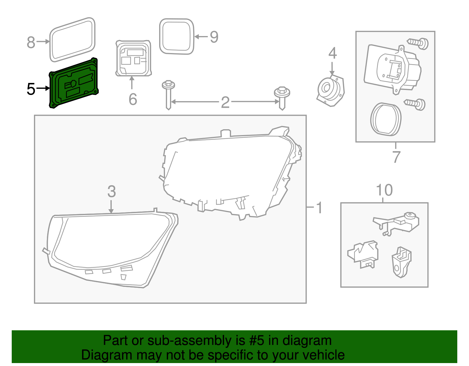 222-900-48-12 - Control Module 2016-2019 Mercedes-Benz | AutoNation Parts
