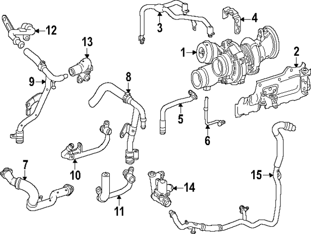 177-200-84-00 - Water Feed Tube 2020-2021 Mercedes-Benz | Mercedes-Benz ...