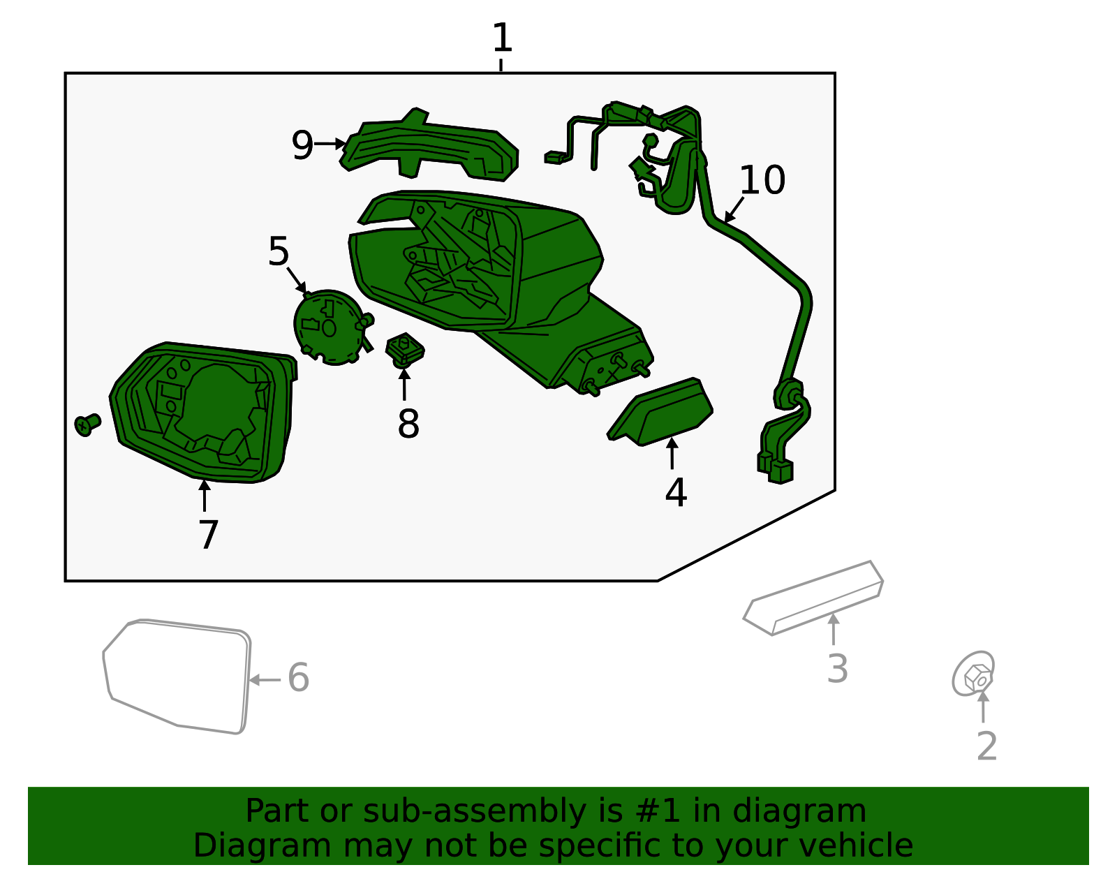 2019-2025 Chevrolet Blazer Housing 84984040 GM | GMPartsDirect.com
