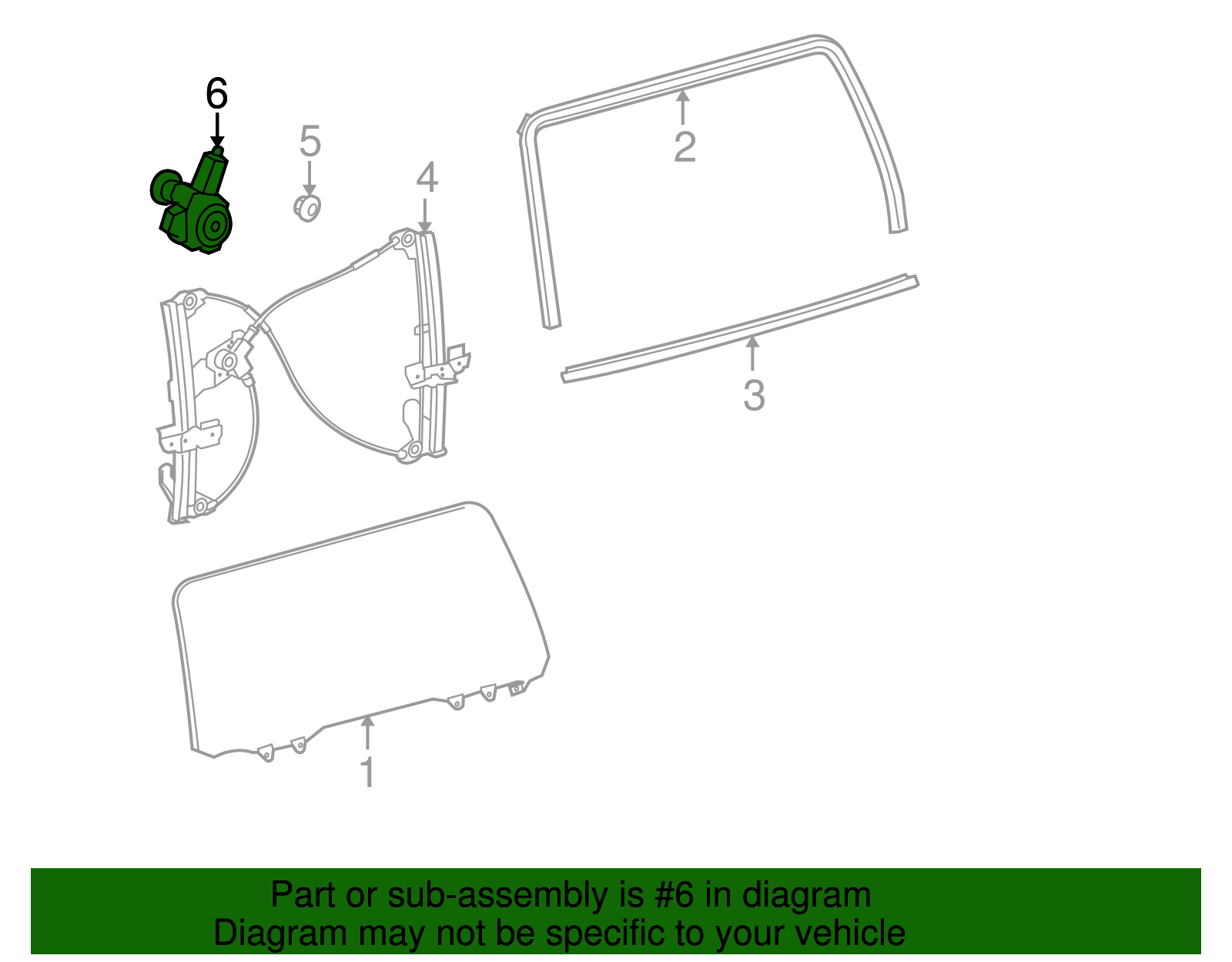 2010-2024 Toyota 4Runner Lift Motor 85720-35161 | Toyota San Diego Parts