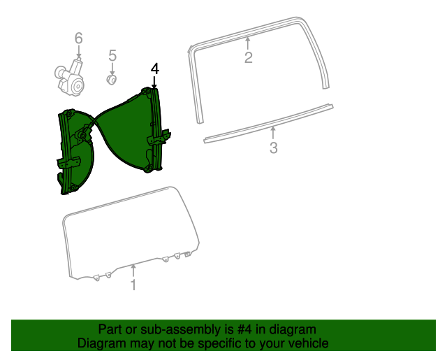Toyota Window Regulator Part# 6980735030 | Toyota of Colorado Springs