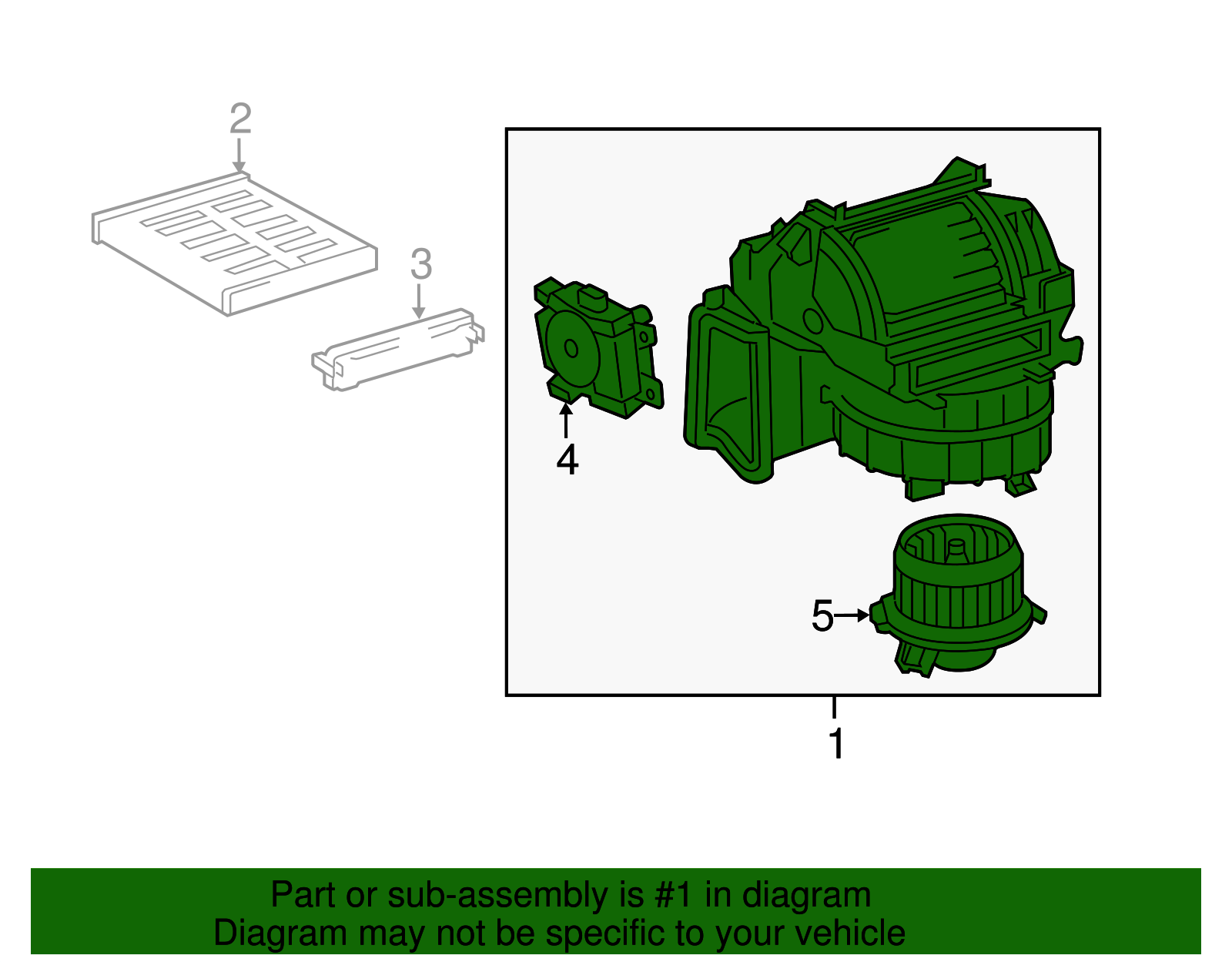 2012-2018 Toyota Blower Assembly 87130-06330 | Toyota San Diego Parts