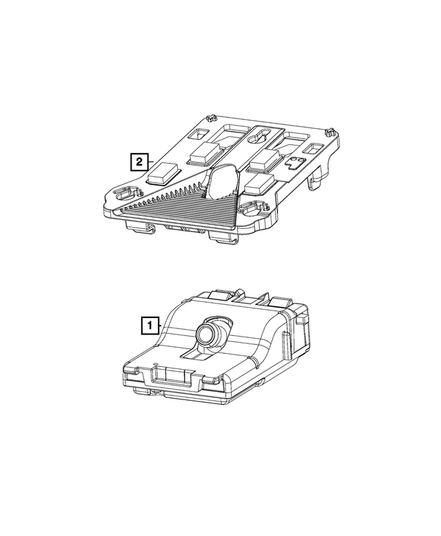 2020-2025 Chrysler Forward Facing Camera 68551092AA | Mopar eStore
