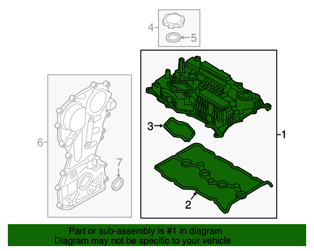 22400-2GGB0 - Valve Cover 2016-2022 Kia | Kia.Parts Store