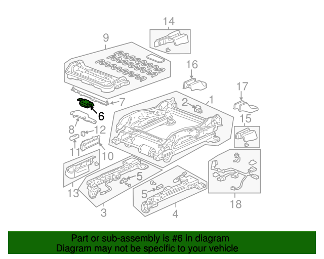 81169-SDA-A01 - Sws Unit - 2004 Honda Accord | Honda Factory Parts
