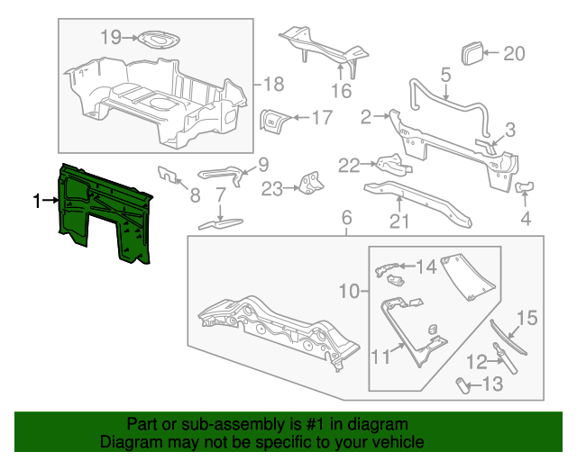 2006-2010 GM Panel 89025782 | Karl Kustoms OEM Parts