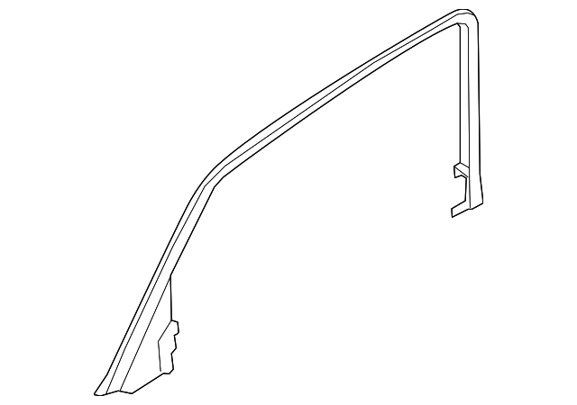 2017-2020 Audi Window Molding 8W5-867-672-4PK | OEM Parts Online