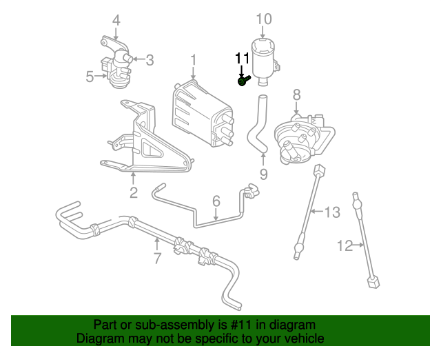 2003-2019 Mopar Spoiler Rivet 6502632 | TascaParts.com
