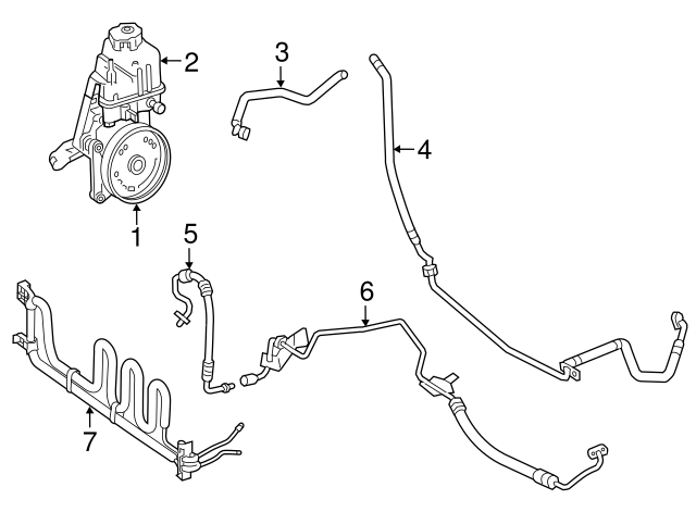 172-466-01-02 - Power Steering Reservoir 2016-2020 Mercedes-Benz ...