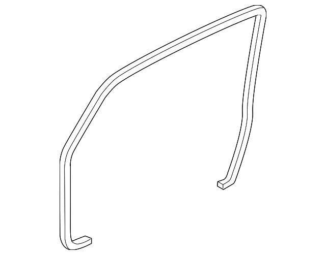 2003-2011 Honda Element Seal, L Front Door Opening *NH167L* (Graphite ...