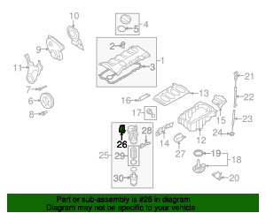 2008-2018 Audi Engine Oil Filter Adapter Gasket 06J-115-441-A | Audi ...