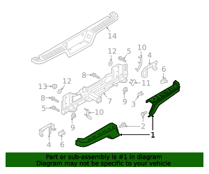 2021 Ford F-150 Bumper ML3Z-17906-PAPTM | QuirkParts