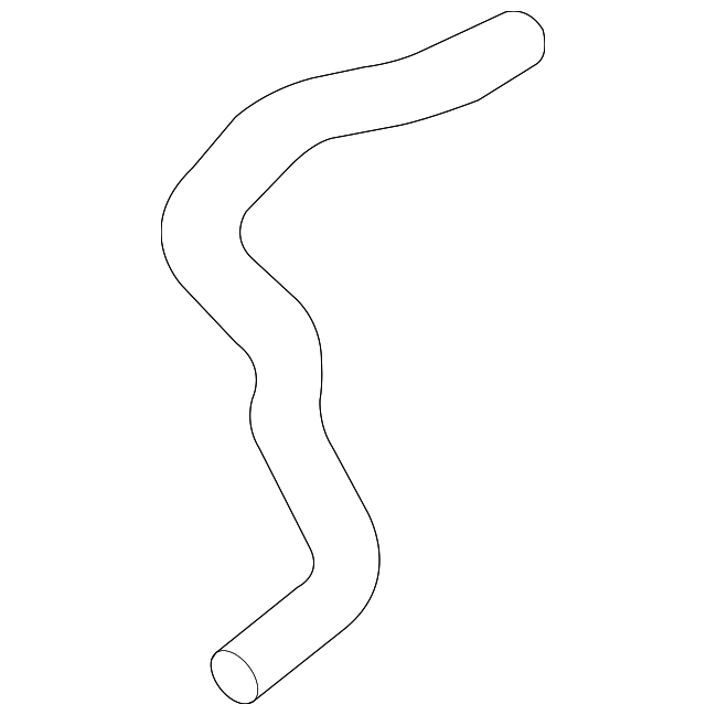 25412-2G100 - Lower Hose 2006-2008 Kia Optima | Kia.Parts Store