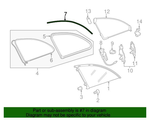 251-690-57-80-64 - Molding 2006-2012 Mercedes-Benz | Mercedes-Benz USA ...