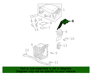 2020-2021 Volkswagen Passat Socket Panel 561-864-533-F | OEM Parts Online
