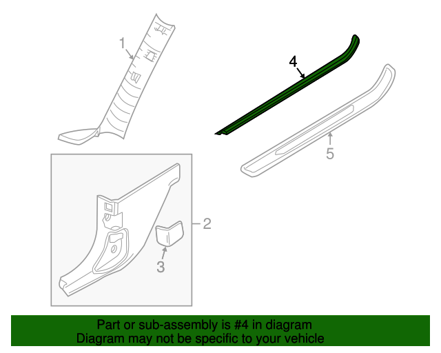 51-47-6-981-706 - Inner Sill - 2008-2013 BMW | Wholesale BMW Parts ...