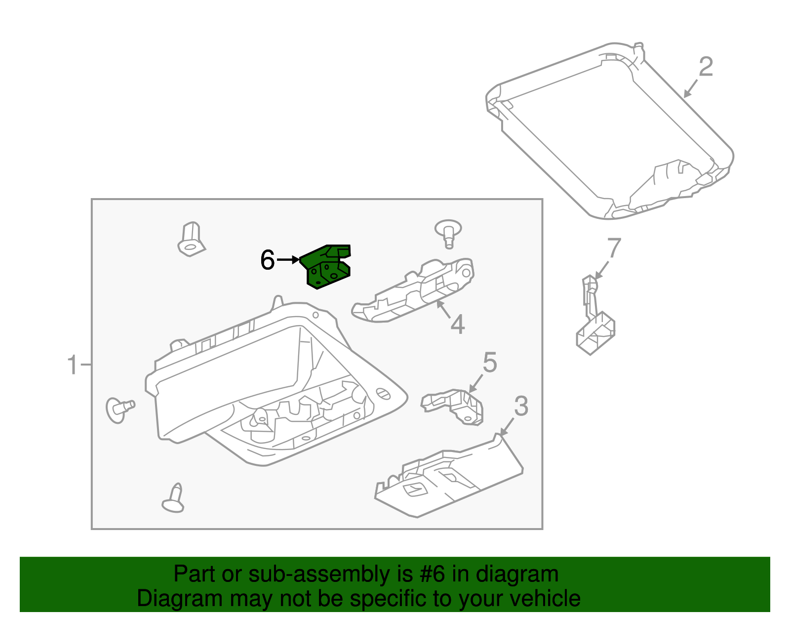 28336-5AA1B - 2019-2025 Nissan - Microphone | Anicra Nissan Parts