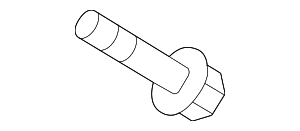 12210-06257-K - Bumper Cover Screw - 2020-2021 Hyundai Sonata | World ...