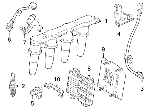 Ignition System for 2012 Chevrolet Cruze | GM Parts Center