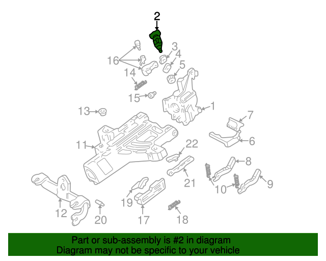 Ignition Lock Cylinder - Ford (1L3Z-11582-A) | OEM Ford Parts