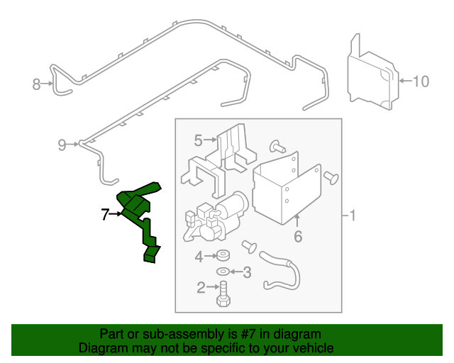 2017-2023 Nissan Armada Height Sensor 53820-1LA2A | OEM Parts Online