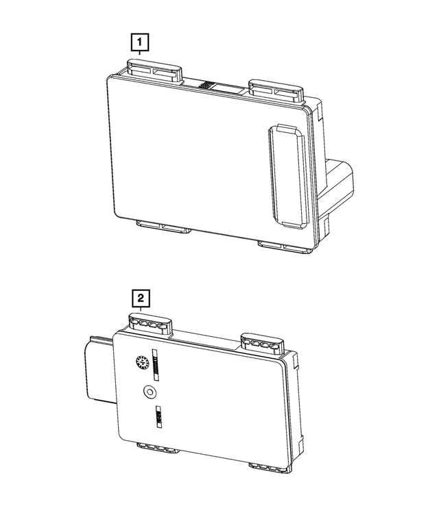 2025 Ram 1500 Mid Range Radar 68567212AA | Mopar eStore
