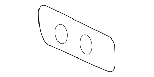 2017-2019 Land Rover Range Rover Evoque Belt Molding Clip LR079476 ...