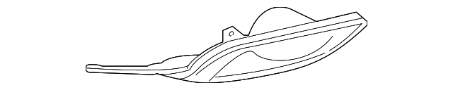 26230147 - Driver Side Exhaust Tail Pipe Heat Sleeve 2017-2019 Buick ...