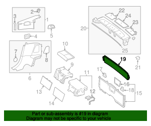 2013-2020 Mercedes-Benz Upper Cover 231-690-53-01-9E38 | MB OEM Parts