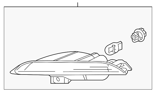 33350-TM8-003 - Signal Lamp Assembly 2010-2011 Honda Insight | Honda ...
