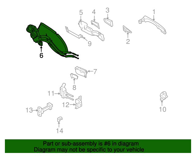82500-1CA0A - Lock Actuator 2009-2017 Infiniti | AutoNationParts.com