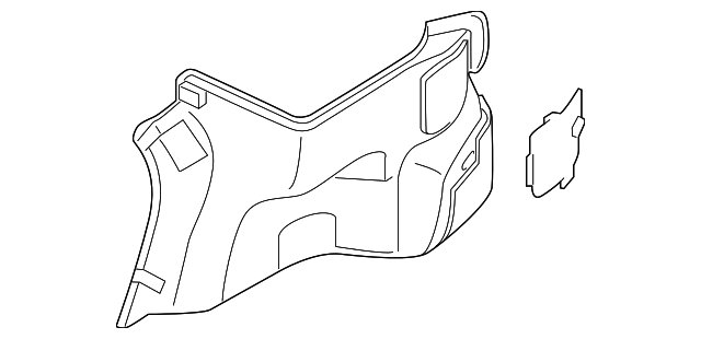 Genuine Trunk Side Trim for 2016-2017 Hyundai Sonata | Part# 85740 ...