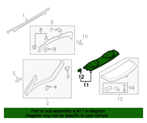 2016-2023 Audi Front Cover 8S8-867-769-C-N70 | Audi USA Parts