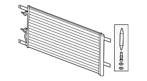 Condenser Assembly LC3Z-19712-A | TascaParts.com