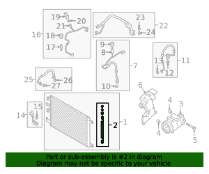 8V0-298-403 - A/C Receiver Drier 2017-2024 Audi | Audi OEM Parts