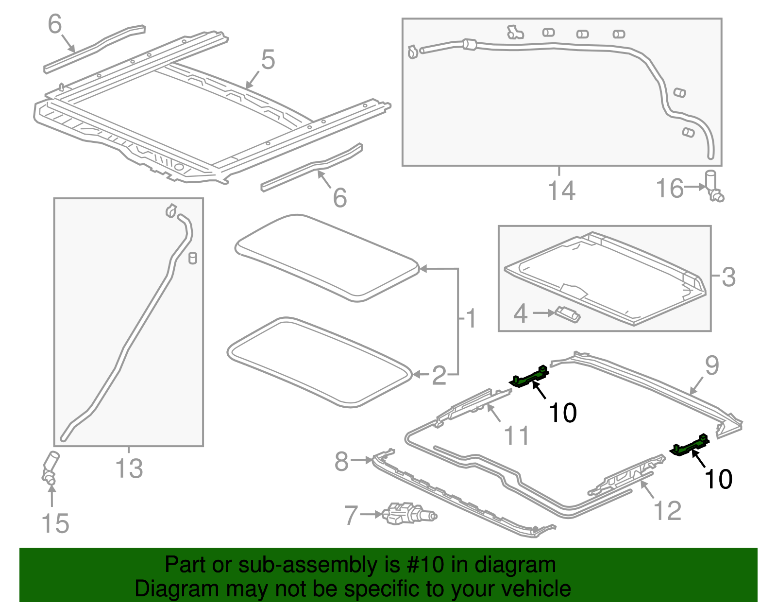 2013-2025 Honda Slide 70261-T2A-A01 | OEM Parts Online