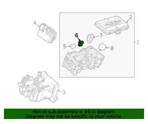 84070940 - 80 Amp Fuse - 2018-2022 GM | OEM Parts Quick