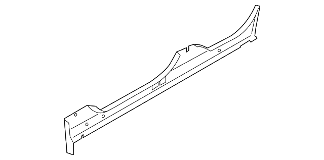 41117382222 - 2014-2018 BMW X5 Rocker Reinforced (41-11-7-382-222 ...