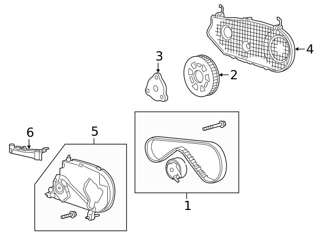 2015-2021 Land Rover Belt LR069054 | OEM Parts Online