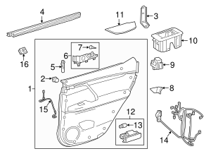 65923-0E010 - Sunshade Hook 2016-2023 Lexus | Lexus of Stevens Creek Parts