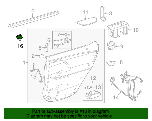 65923-0E010 - Sunshade Hook 2016-2023 Lexus | Lexus of Stevens Creek Parts