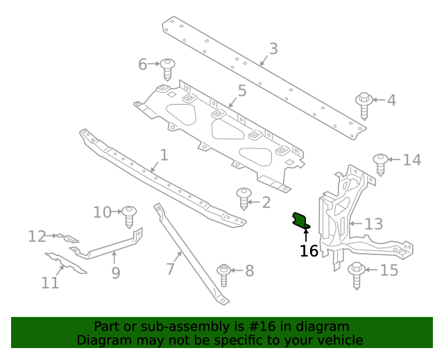 Genuine OEM BMW Front Panel Part# 51647421727 Fits 2019-2023 BMW: Up To ...