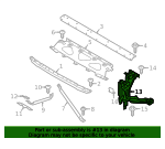 51647421710 - 2019-2024 BMW Mount Panel (51-64-7-421-710) | BMW of ...