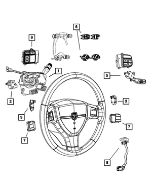 56046375AC - Evic Switch 2011-2012 Mopar | AutoNationParts.com